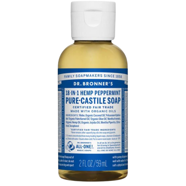 Dr. Bronner's 18-in-1 Soap: Your All-in-One Soap, Shampoo, Body Wash ...